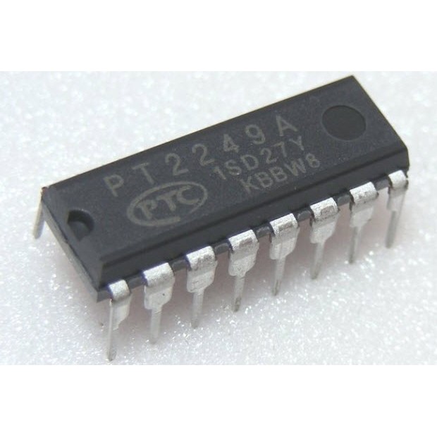 PTC PT2249A DIP16PIN Infrared Remote Control Receiver Decoder | Shopee ...