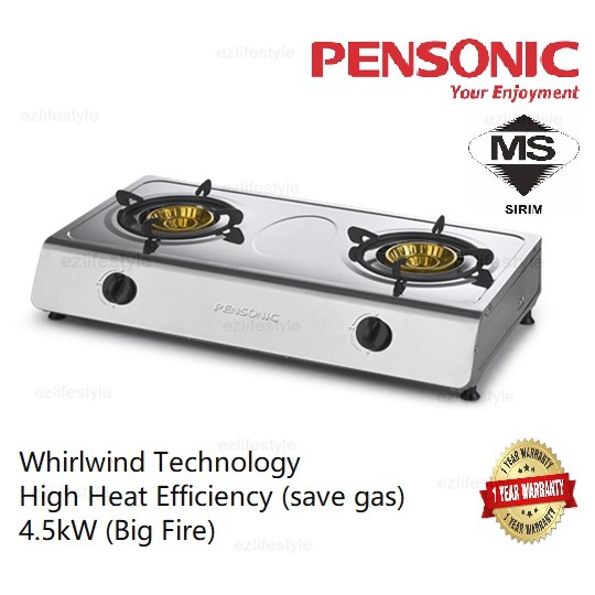 Pensonic Gas Stove Cooker PGC-5601S/ PGC-5602S/ PGC-55S/PGC-26N Dapur ...