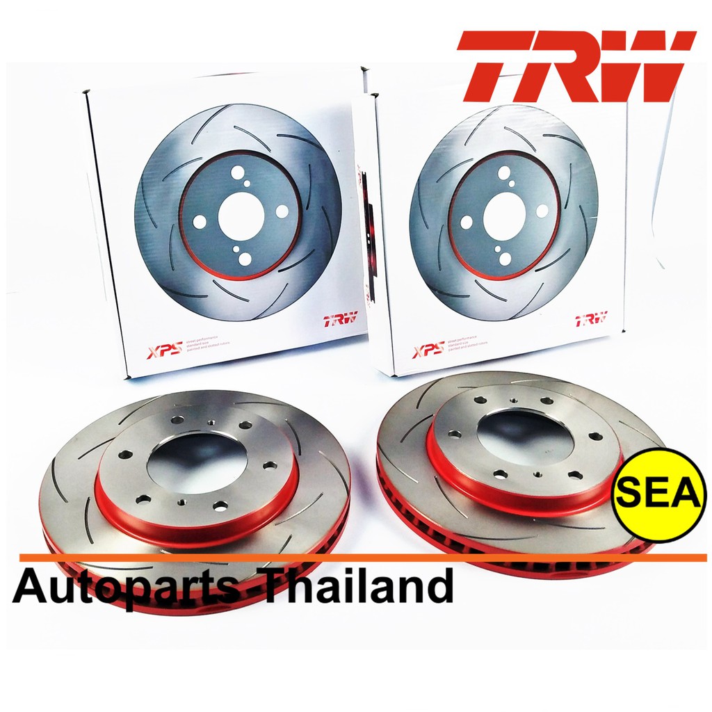Front Brake Disc TRW Model XPS For Mitsubishi Triton 4WD/Pajero Sport ...