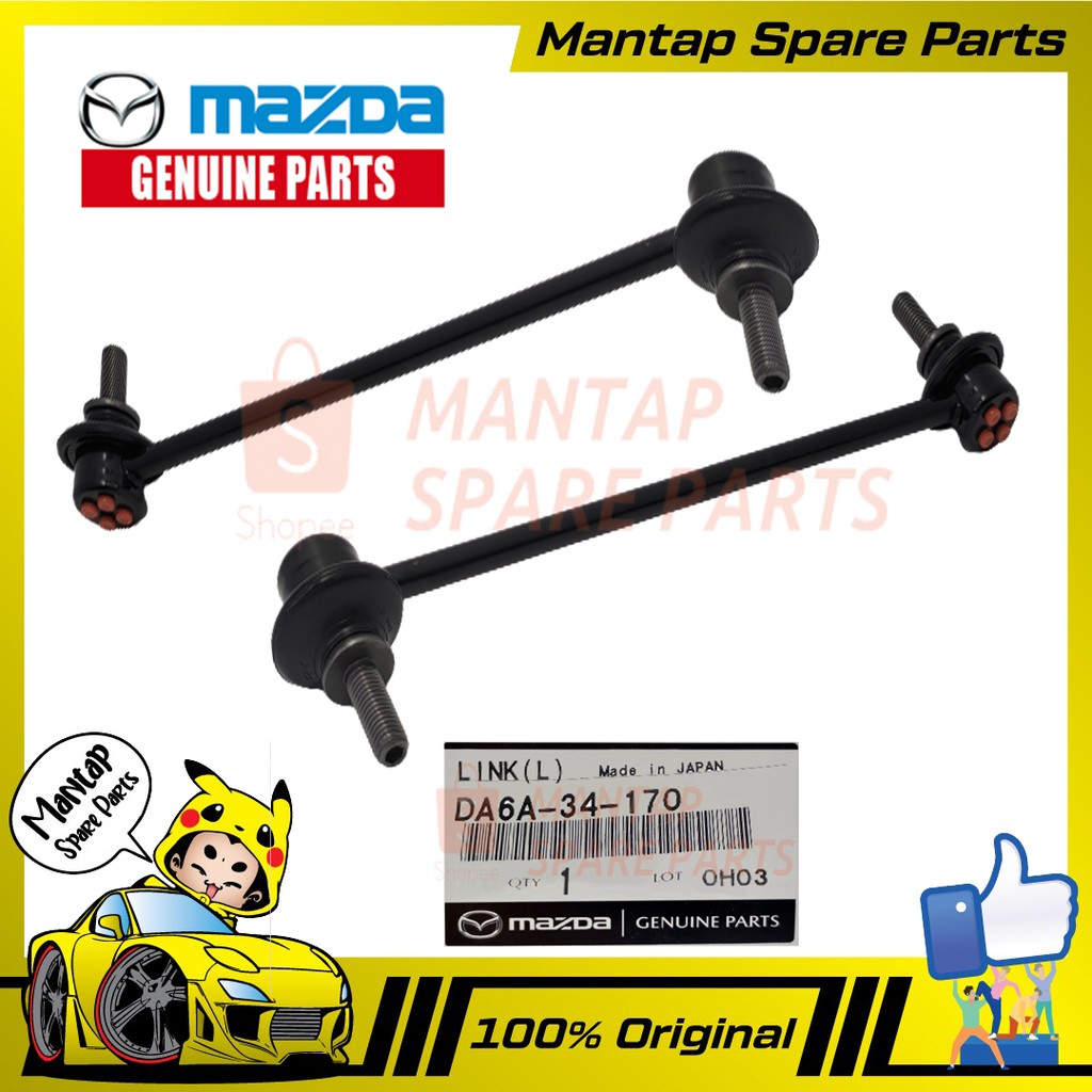 MAZDA GENUINE PARTS CAR PARTS FRONT ABSORBER STABILIZER LINK MAZDA 2 ...