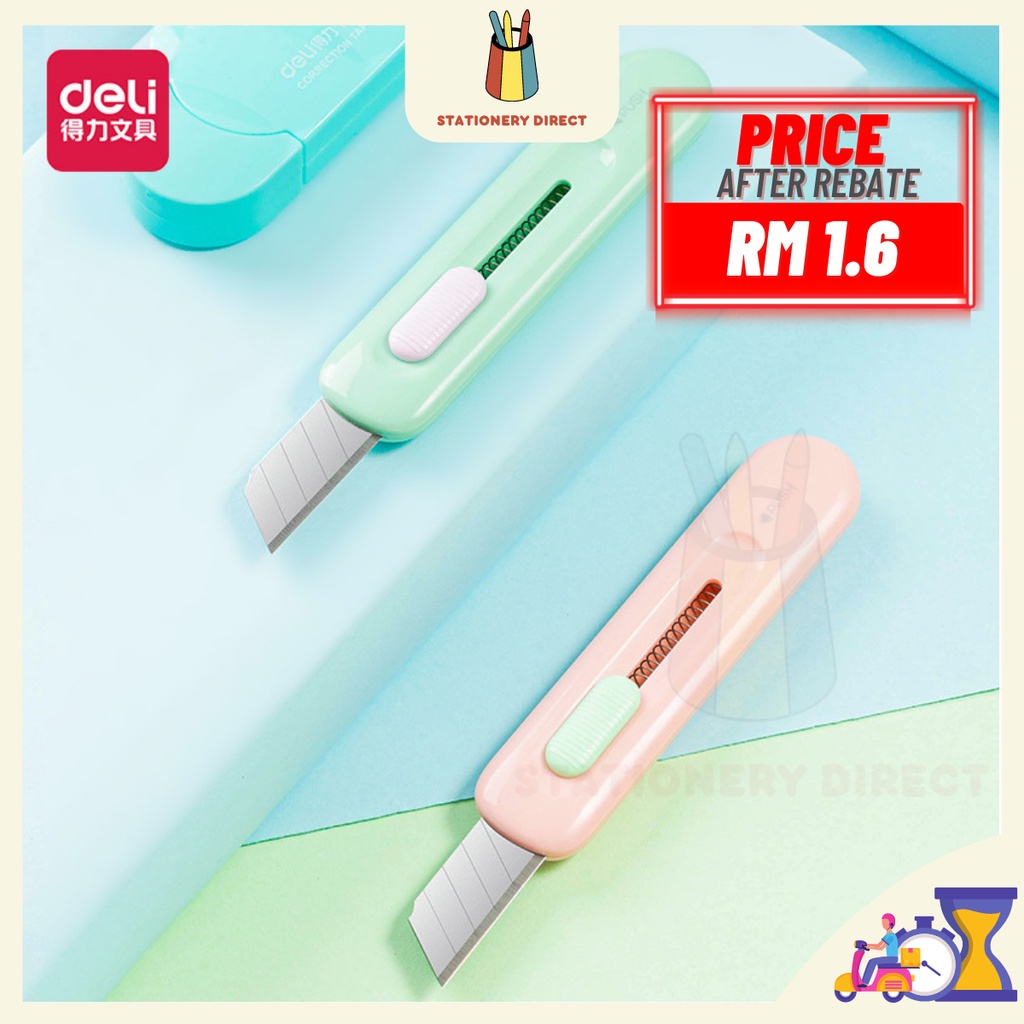 Deli Cutter Mini Cutter Sharp Blade Multi-Purpose 2079 / safe cutter ...