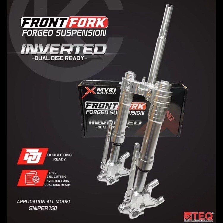 MVR1 V2 YAMAHA Y15 Y15ZR UP SIDE DOWN FORGED FRONT FORK SET SINGLE ...