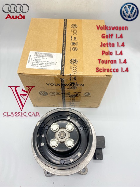VOLKSWAGEN WATER PUMP 1.4 GOLF JETTA CROSS TOURAN POLO GTI SCIROCCO 03C ...