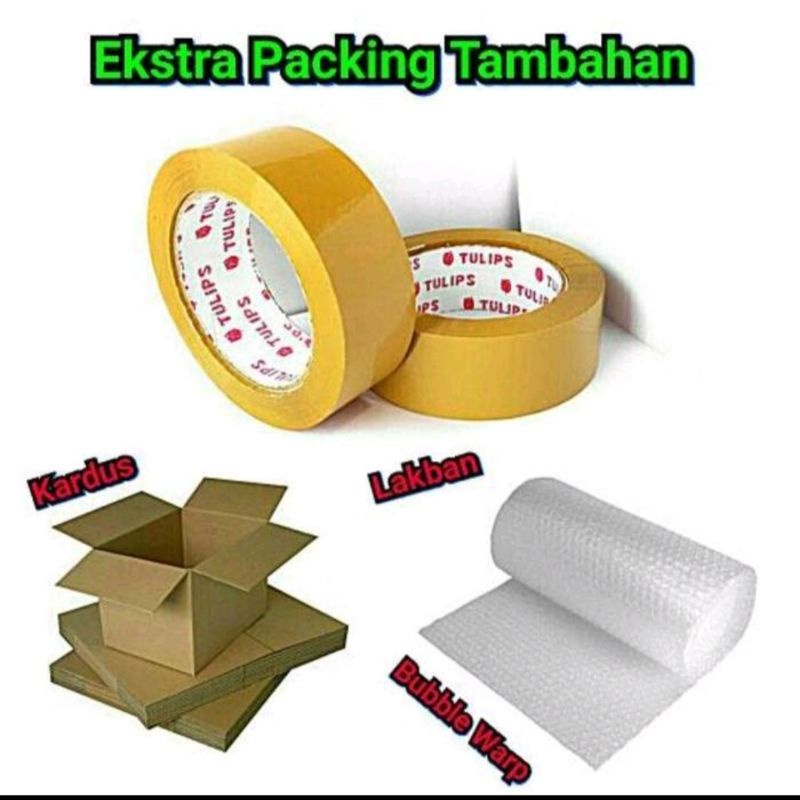 Extra Safe Packing (duct tape + bubble warp + cardboard | Shopee Malaysia