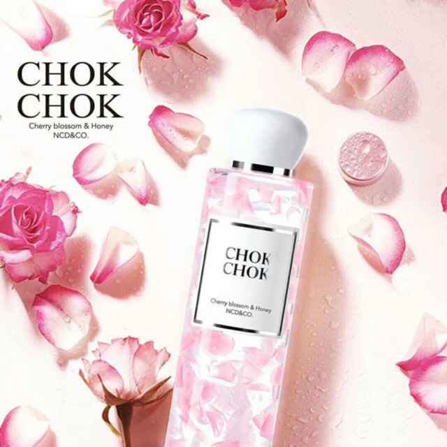 CHOK CHOK Cherry Blossom Body Wash Body Gel 250g FROM KOREA | Shopee ...