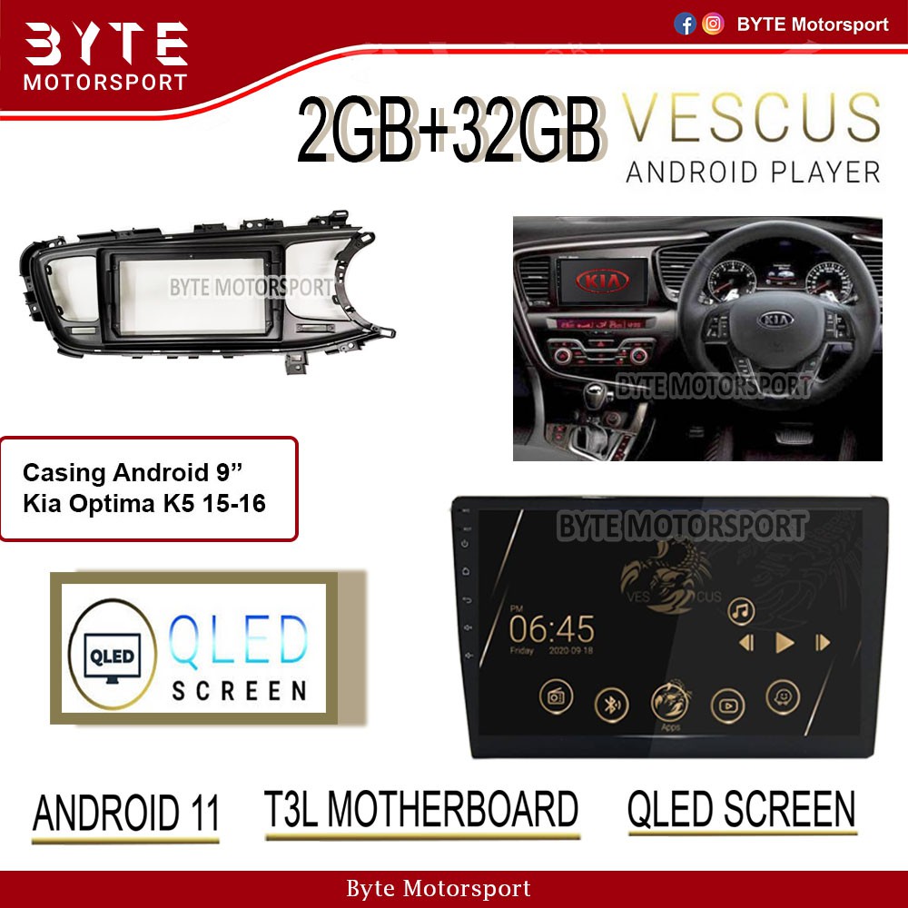 🦂VESCUS 🦂[2+32] DSP 📳4G Sim📳 Octa-Core Processor QLED Screen Kia K5 15 ...