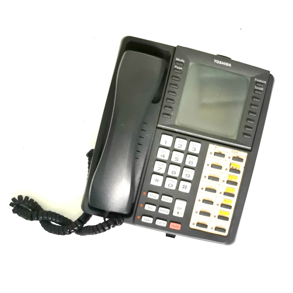 Toshiba Office Digital Business Telephone Key Phone DKT3014C-SDL - Used ...