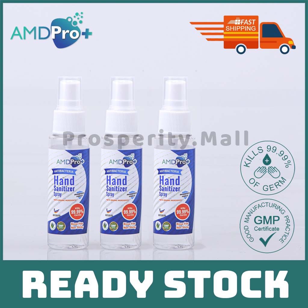 AMD Pro+ Antibacteria Hand Sanitizer Spray (42ml/100ml) | Shopee Malaysia