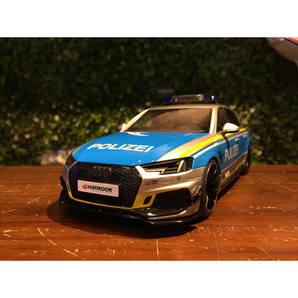1/18 GT Spirit ABT Audi RS4 R Avant Police Car GT817 [MGM] | Shopee ...