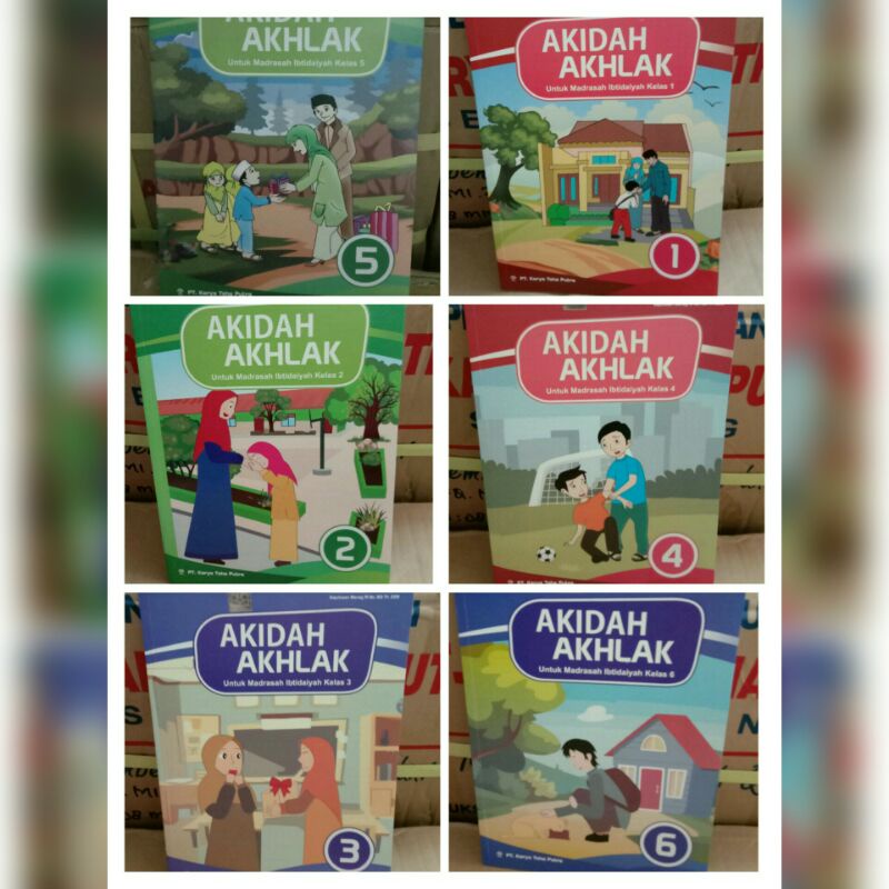 Moral Creed Lessons Class 1-6 Mi Revised Edition (Toha Putra) | Shopee ...
