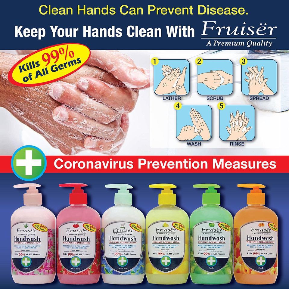 Fruiser Hand Wash Twin Pack (X2- 500ml) | Shopee Malaysia