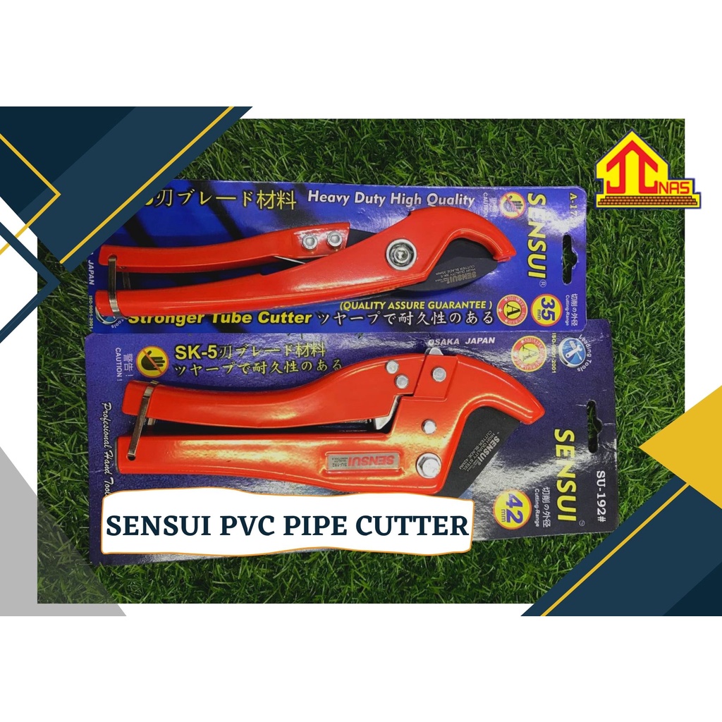SENSUI PVC PIPE CUTTER / GUNTING PAIP PVC 35MM 42MM | Shopee Malaysia