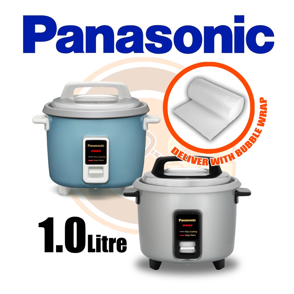 [BUBBLE WRAPPED!] PANASONIC 1.0L CONVENTIONAL RICE COOKER SR-Y10G | Shopee Malaysia