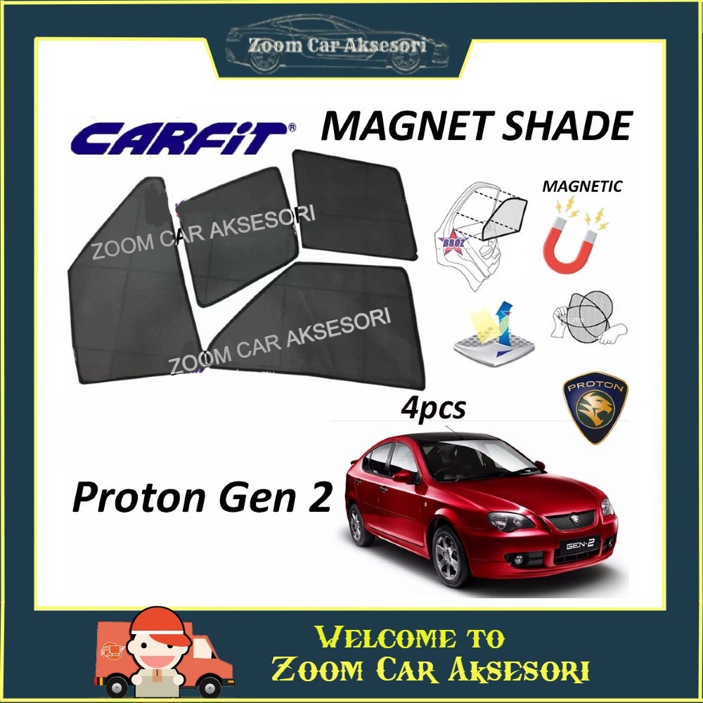 Magnetic Sunshade Carfit Block UV, Heat & Privacy Protection for Proton ...