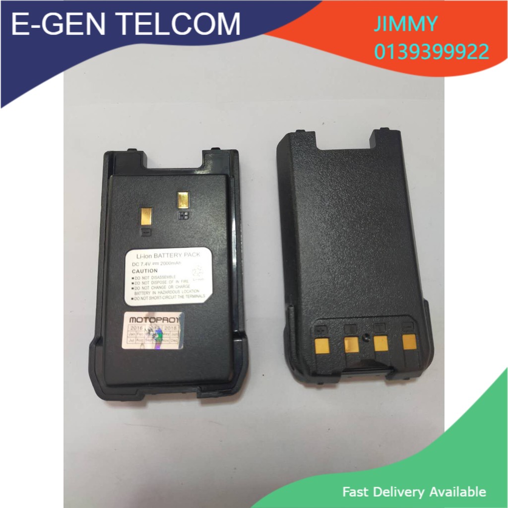 ORIGINAL MOTOPRO1 MAGNUM PREMIUM and TC289 WALKIE-TALKIES BATTERY ...