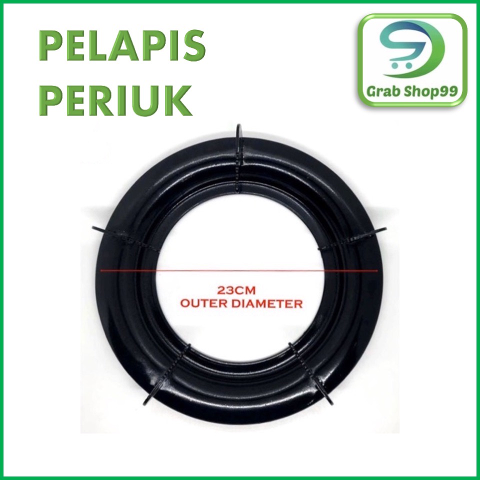 Pelapik Periuk/ Tunku Hitam Dapur Gas/ Gas Stove Holder Stand | Shopee ...