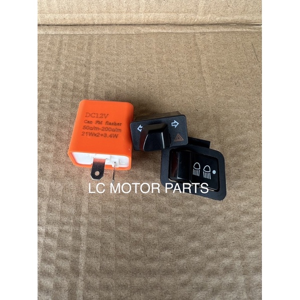HONDA RS150 RSX150 DOUBLE SIGNAL BUTTON SUIS HAZARD EMERGENCY RELAY ...