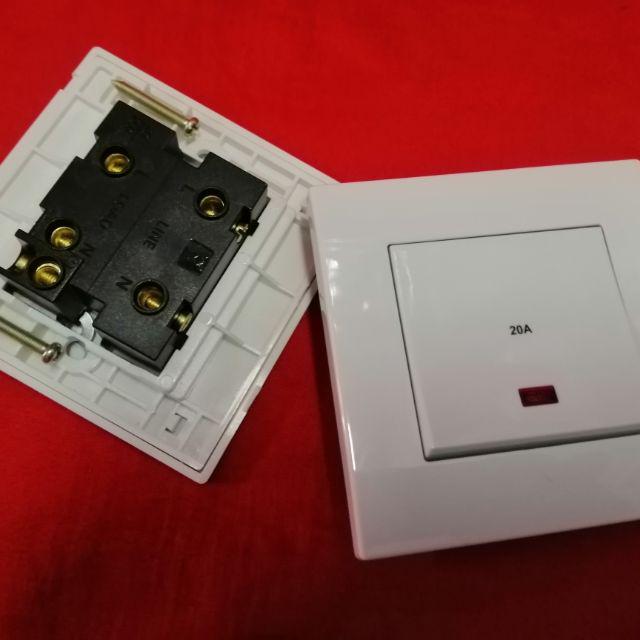 MIND SWITCH MQ SERIES(WHITE) BIG BUTTON JKR SIRIM SUIS DINDING 1GANG to ...