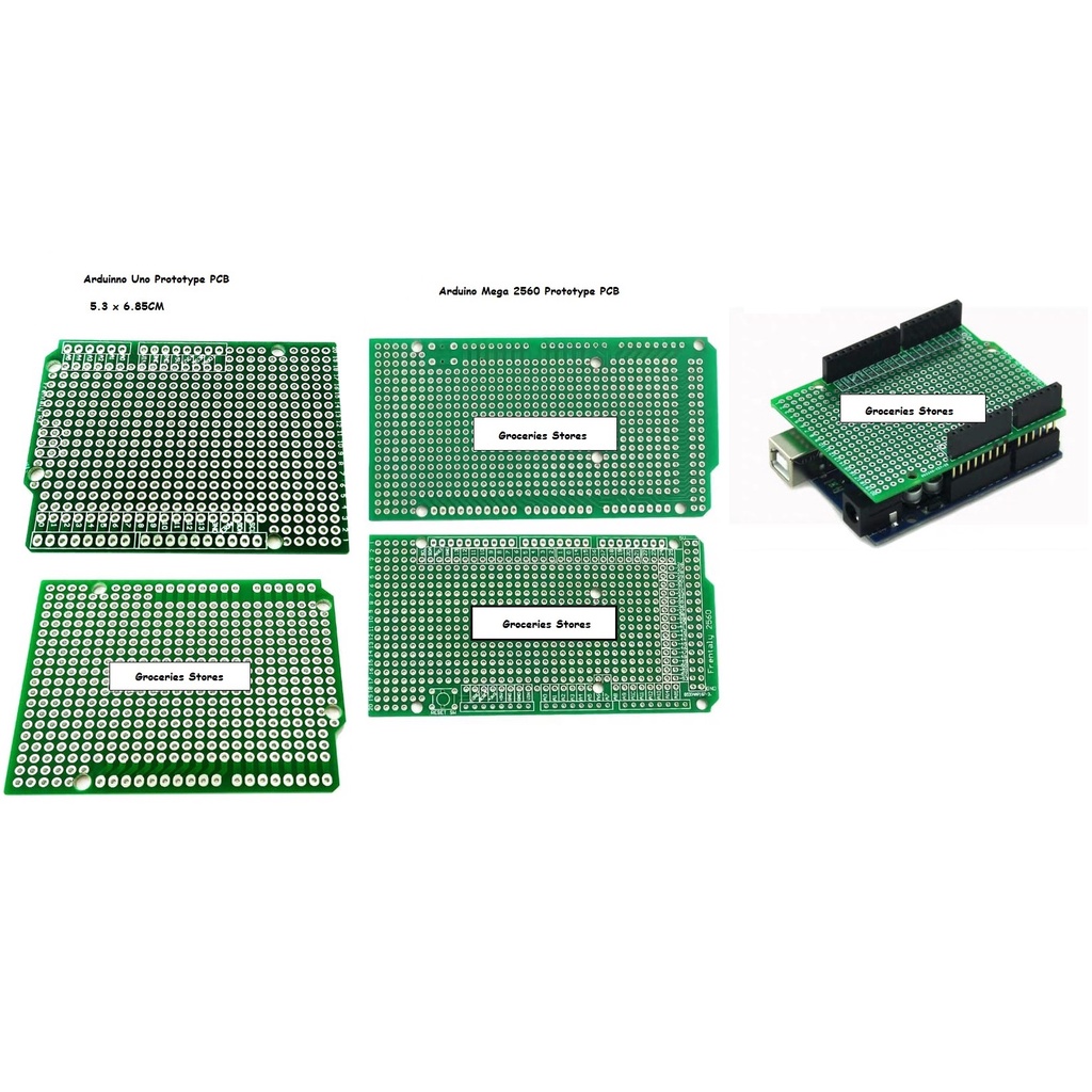 Arduino Uno R3 Prototype Pcb Protoshield Diy For Arduino Uno R3 Mega