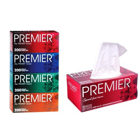 Premier Facial Tissue 4box(2plyx200pcs) | Shopee Malaysia