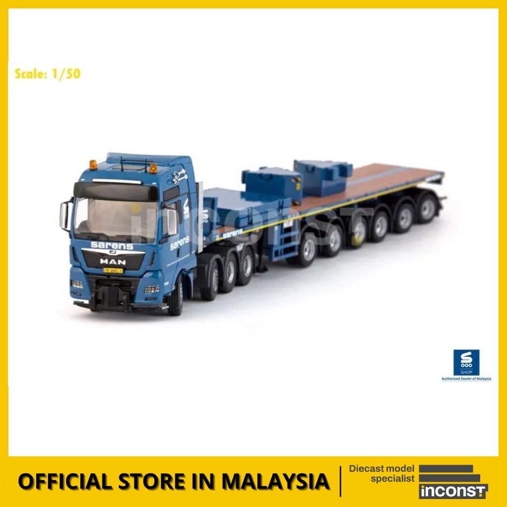 INCONST | IMC Models Sarens MAN TGX 8x4 + Nooteboom 6 axle ballast ...