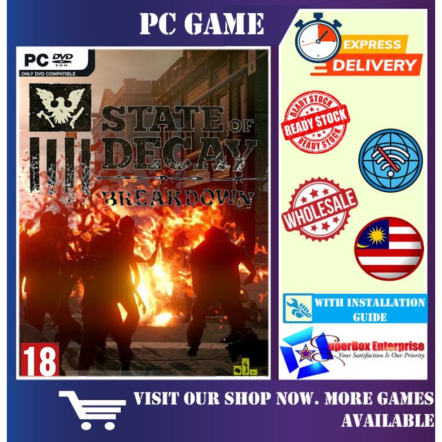 [ Digital / DVD / Pendrive ] State of Decay Breakdown – by MICROSOFT ...