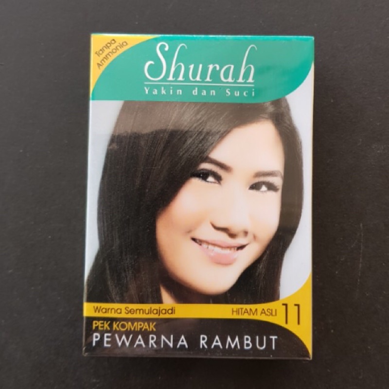 Shurah Pewarna Rambut / Hair Color / Pewarna Rambut Asli / Natural ...