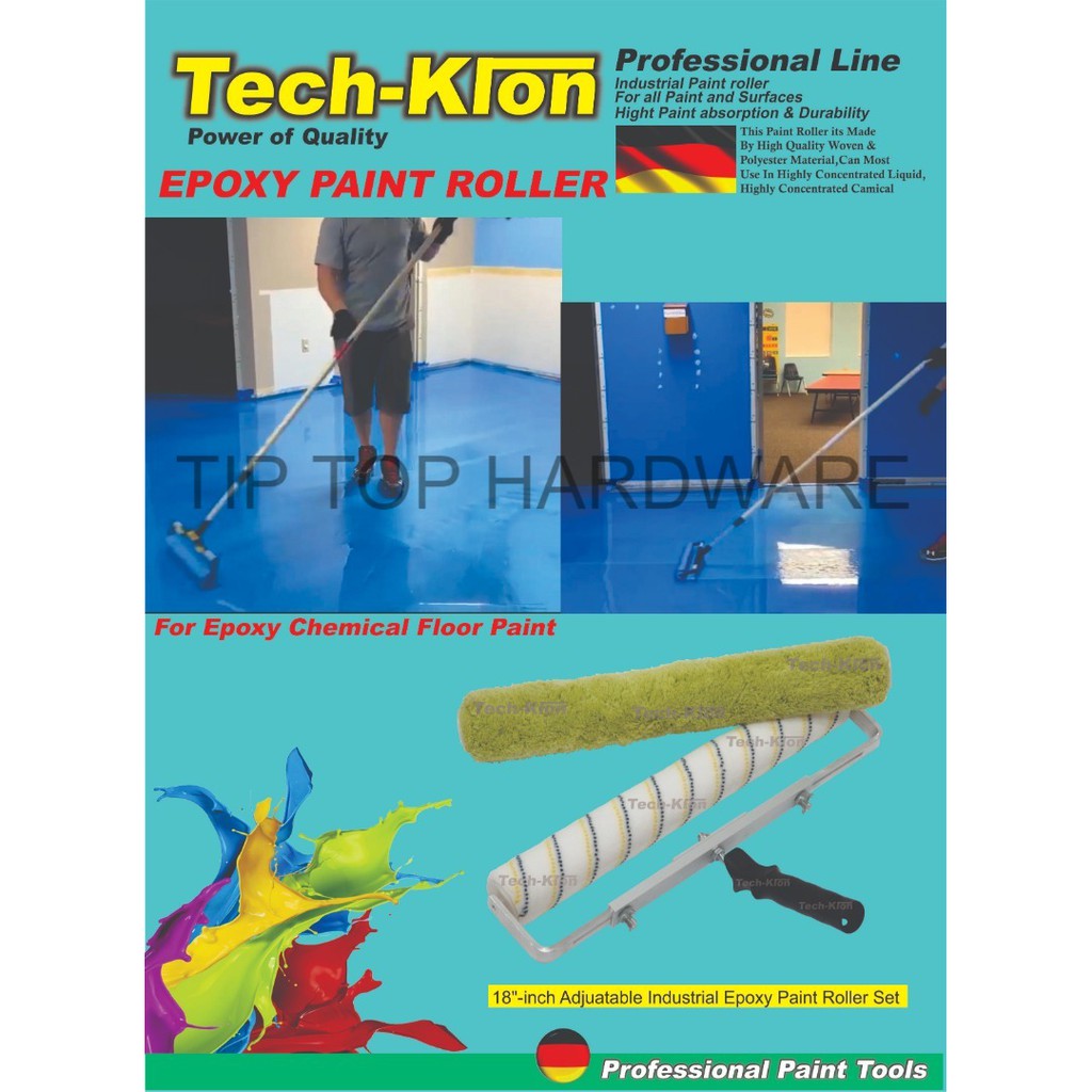TECH KLON 18”Aluminum Adjustable Paint Roller Handle (TK-014) | Shopee ...
