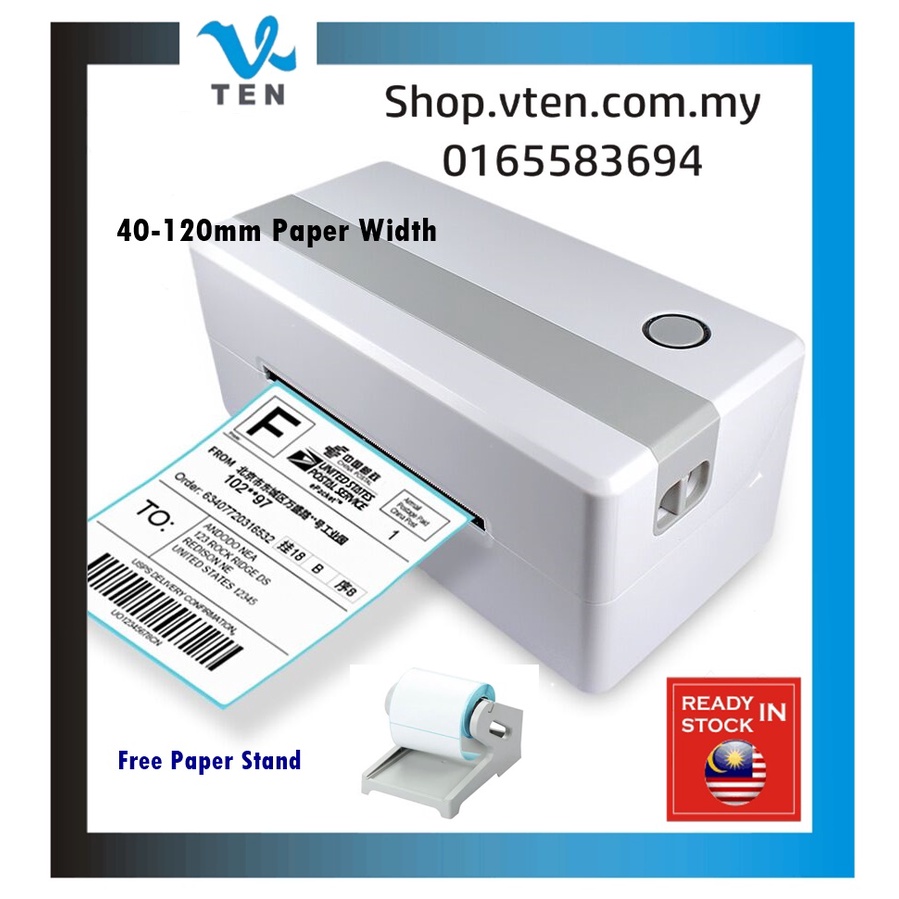 120mm Airway Bill Printer A6 Bill Label Printer Barcode Label Printer ...