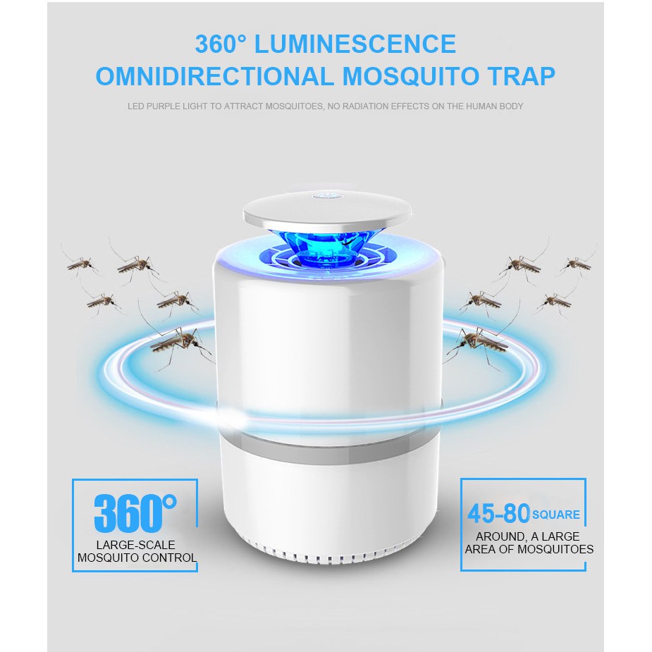 Electronics Mosquito Killer Trap LED Lamp Mosquito Trap | Shopee Malaysia