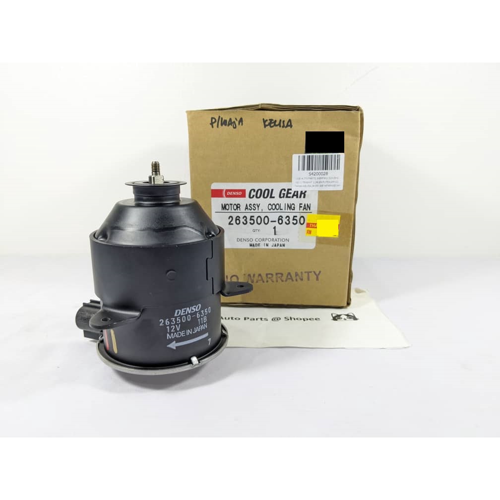 DENSO Original Radiator Fan Motor 263500-6350 for Proton Waja, Perodua ...