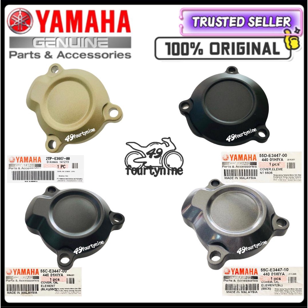 100% ORIGINAL LC135 4S / LC135 5S FZ150 Y15ZR Y16ZR OIL FILTER COVER ...