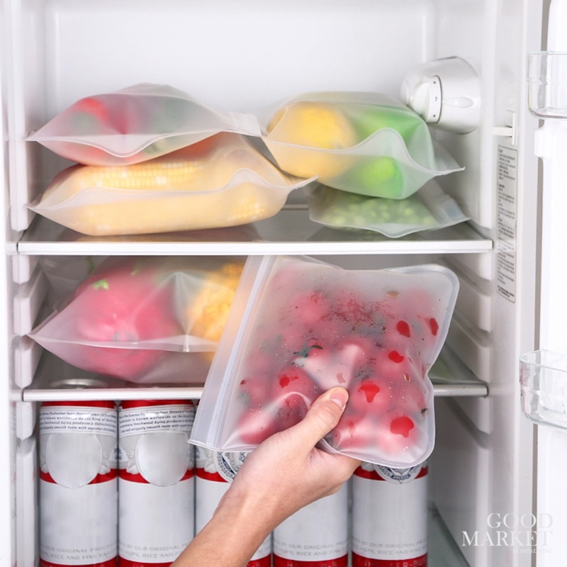Food Preservation Bags Transparent EVA Bags Refrigerator Food Snacks ...
