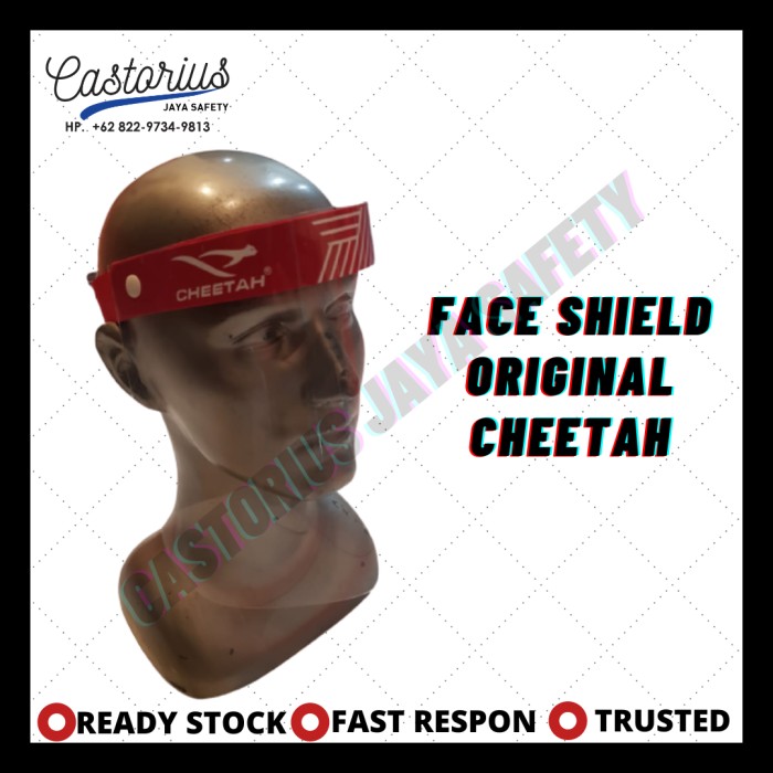 CHEETAH FACE SHIELD CORONA CONVEX FACE SHIELD PPE | Shopee Malaysia
