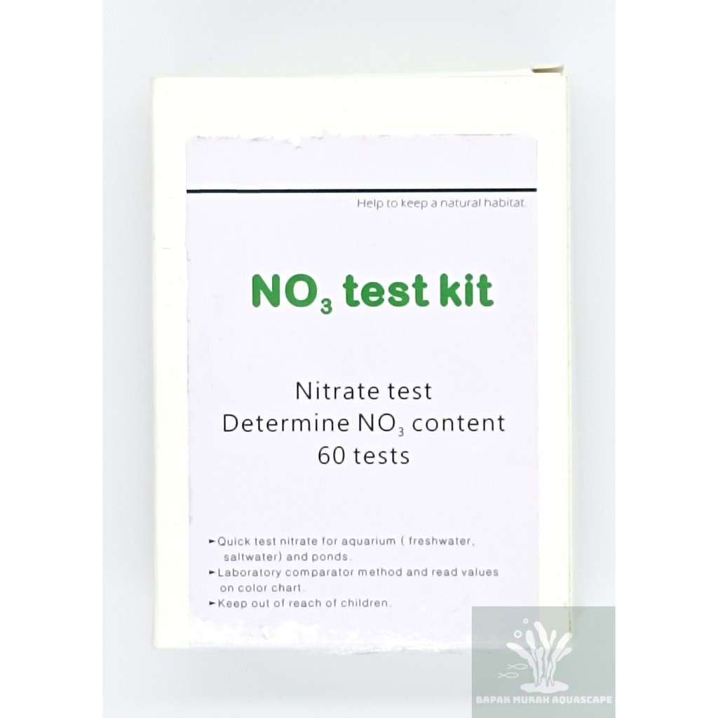 [Local Stock] NO3 (Nitrate) Test Kit for Freshwater Aquarium | Shopee ...