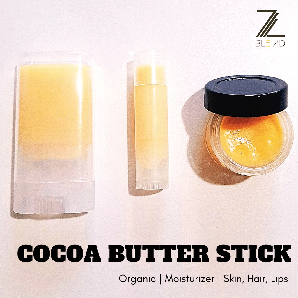 Organic Cocoa Butter Stick Natural Moisturizer Pure Chocolate Smell For ...