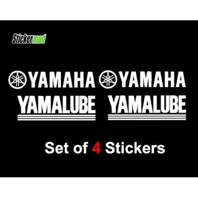 YAMAHA YAMALUBE Y15 LC Y15ZR NVX Sticker Dada (No background-Water ...