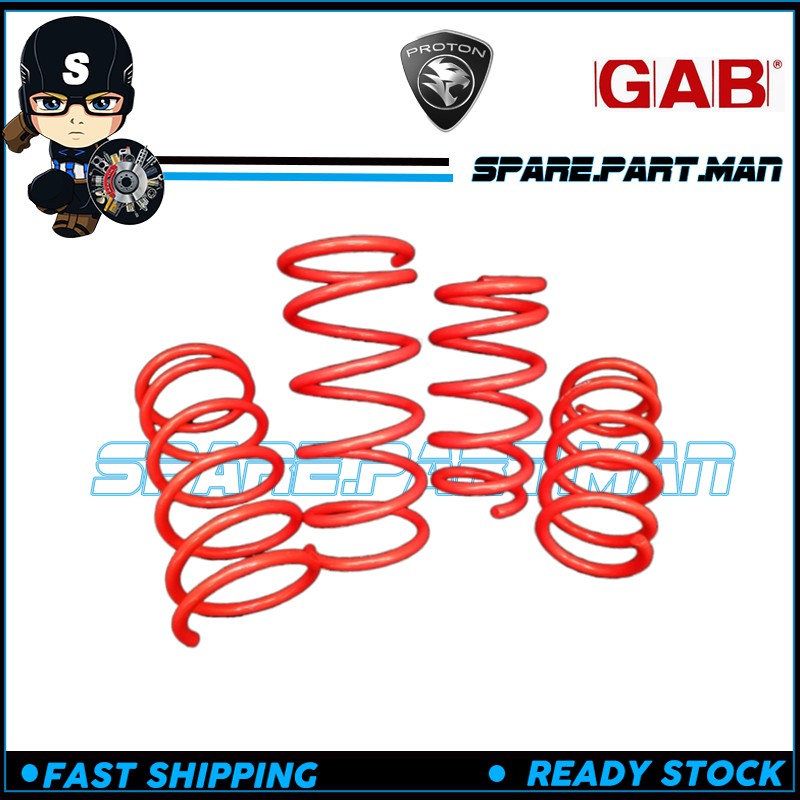 PROTON GAB SPORT COIL SPRING-WIRA /SAGA /BLM /IRIZ /PERSONA /EXORA ...