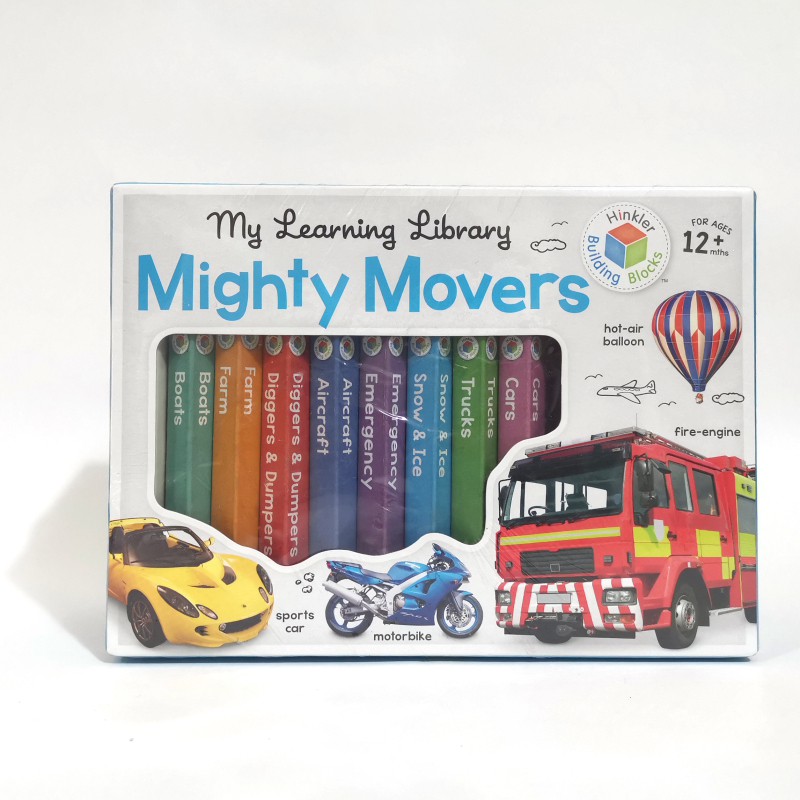 Hinkler My Learning Library Mighty Movers (Boardbooks Box Set) | Shopee ...