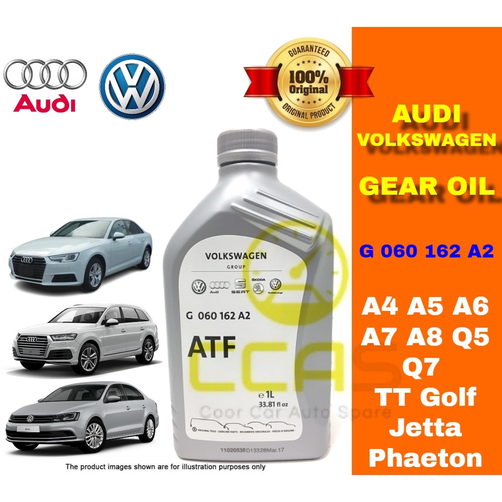 100% Original Audi Volkswagen ATF Gear Oil 1L - A4 A5 A6 A7 A8 Q5 Q7 TT ...