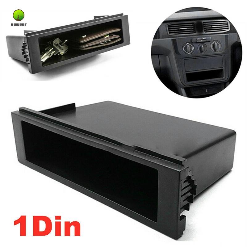 Universal Car Double 1 Din Dash Cup Holder Storage Box Plastic for ...