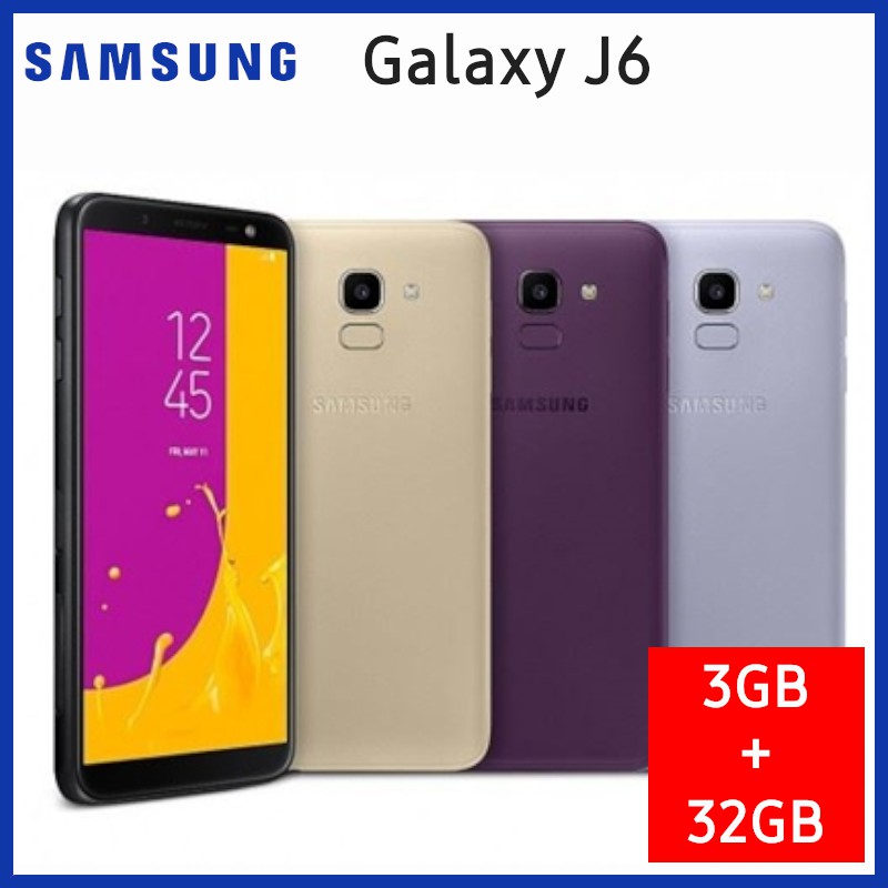 SAMSUNG GALAXY J6 3GB + 32GB SM-J600F | Shopee Malaysia