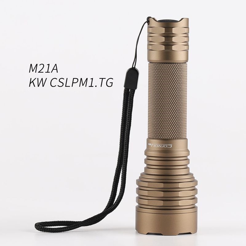 Original Convoy M21A Flashlight with KW CSLPM1.TG LED 6A driver Camping ...