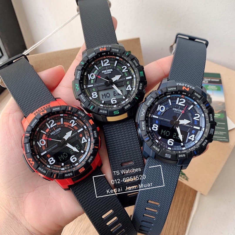 Protrek 100% Original Watch PRT-B50-1D / PRT-B50-2 / PRT-B50-2 / PRT ...