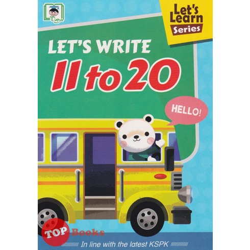 [TOPBOOKS Daya Kids] Let's Learn Series Let's Write 11 to 20 (2021 ...