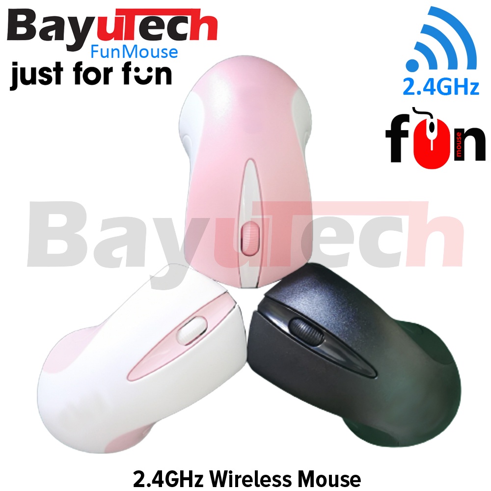 FunMouse Mini Ergonomic Q2 / K1 2.4GHz Wireless Mouse / Cadeve Wired Mouse USB / PS2 Optical ...