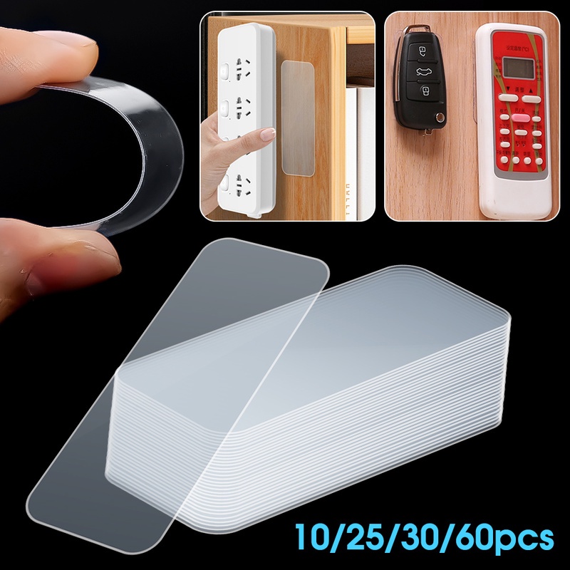 Double Sided Stickers Tape /Transparent Non-marking Strong Adhesion ...