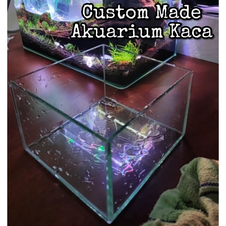 Custom Made AKUARIUM MINI KACA | Shopee Malaysia