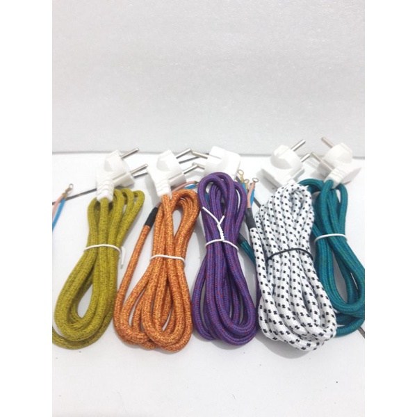 Universal IRONING CABLE / RUBBER CABLE 2 CABLES (RANDOM COLOR) | Shopee ...