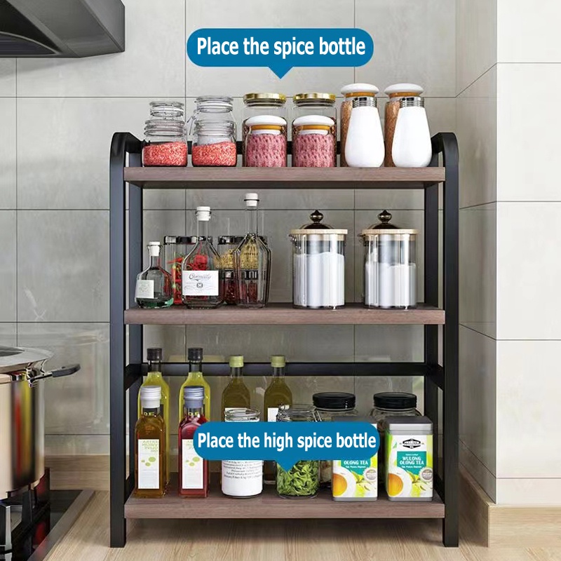 Kitchen Rak Rempah Spice Rack Dapur Kitchen Storage Rack Serbaguna ...